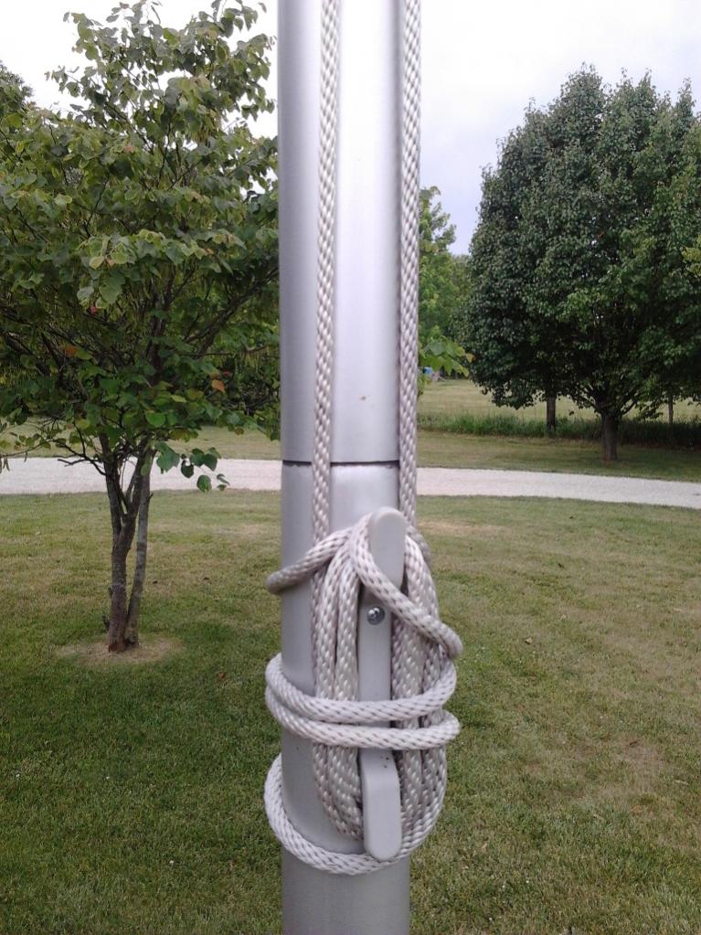 How to strengthen a flag pole? - Dodge Diesel - Diesel Truck Resource ...